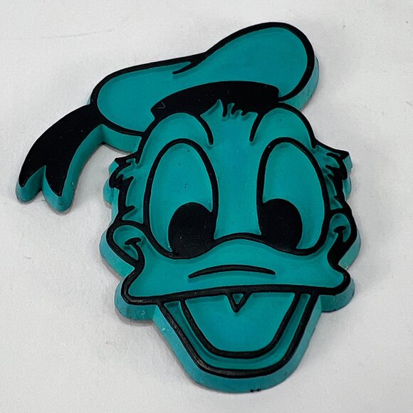 Disney | Other | Vtg Disney Rubber Fridge Magnet Donald Duck Blue Black ...